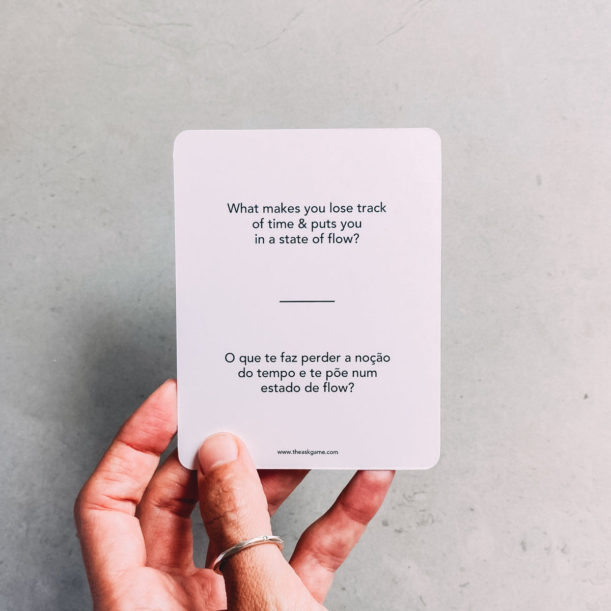 The ASK Game - Conversation Cards